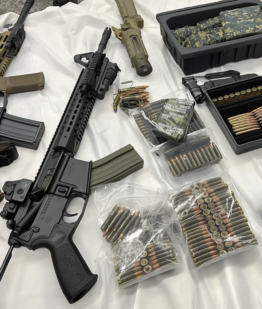 Large weapons cache course - Jordan National K9 Center